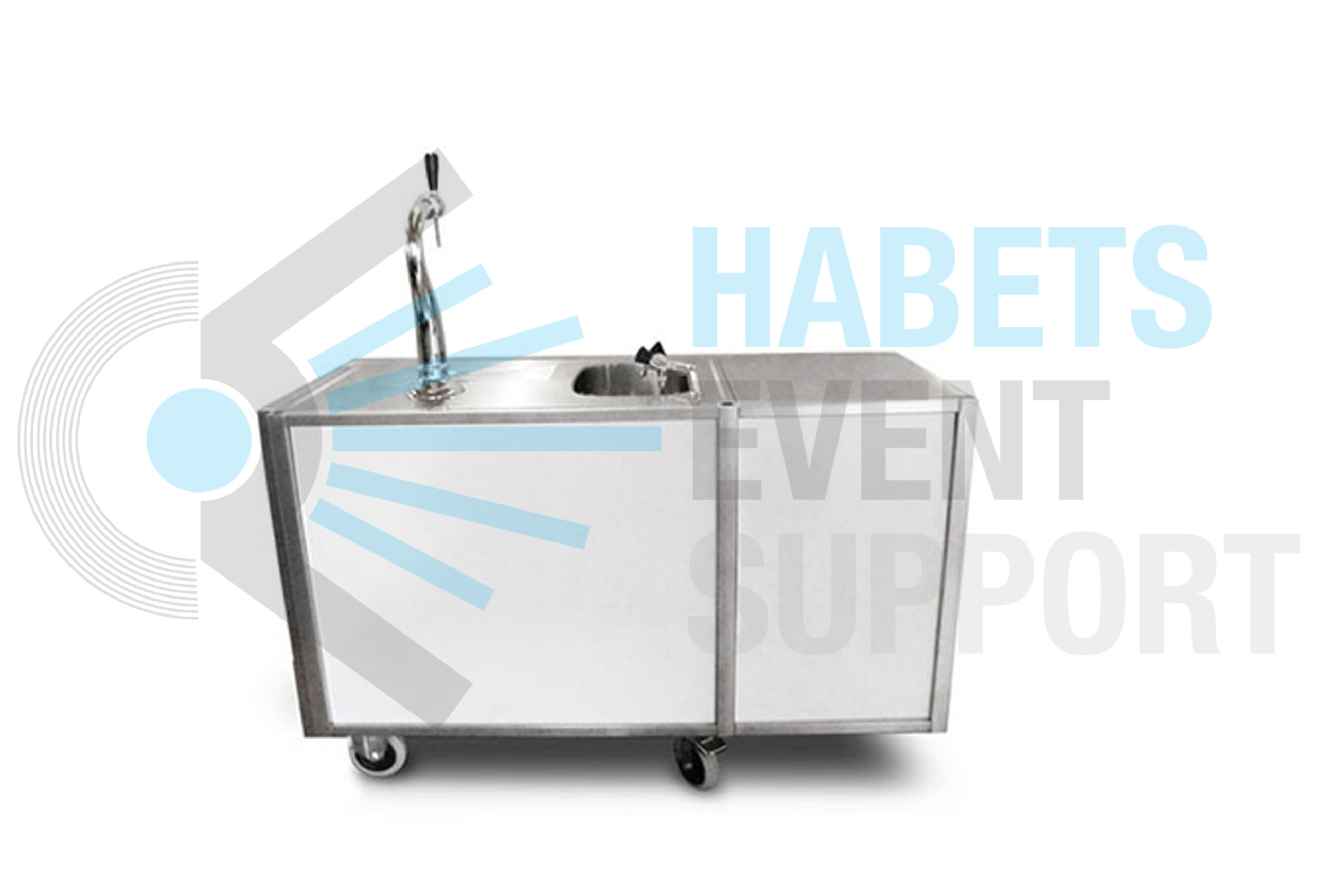 Bar | Bar 2 meter met spoelbak Bavaria - Habets Event Support
