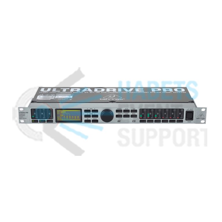Speaker processor | Behringer Ultradrive Pro - Habets Event Support