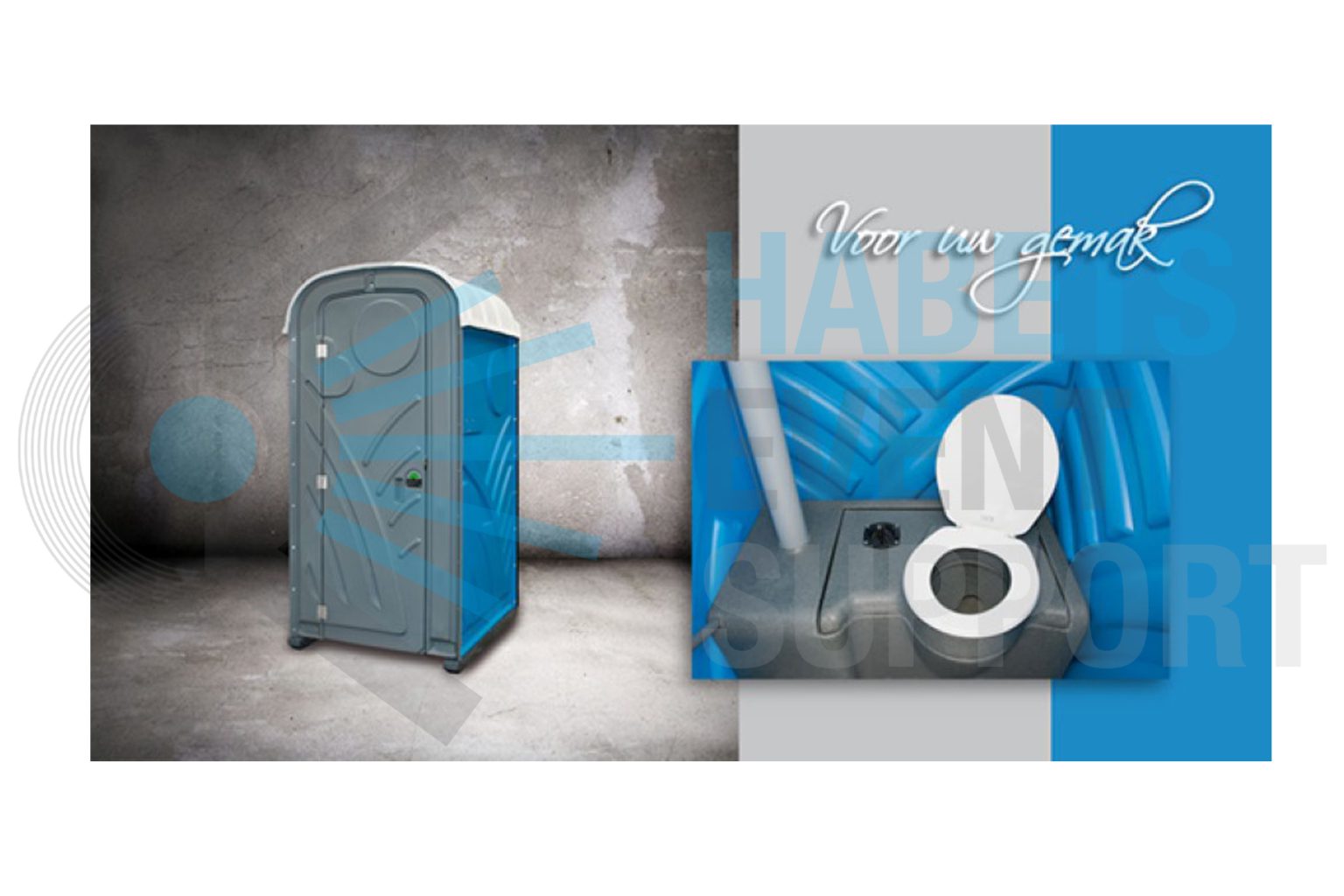 Toiletcabine - Habets Event Support