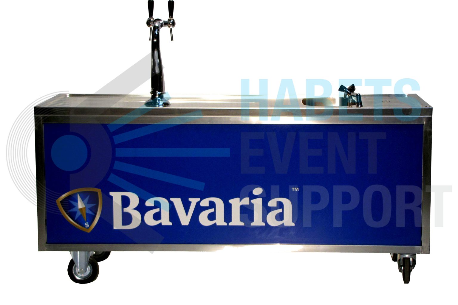 Bar | Bar 2 meter met spoelbak Bavaria - Habets Event Support