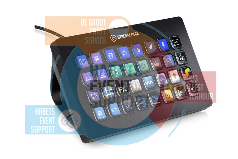 Live stream | Elgato Gaming Stream Deck XL - Habets Event Support