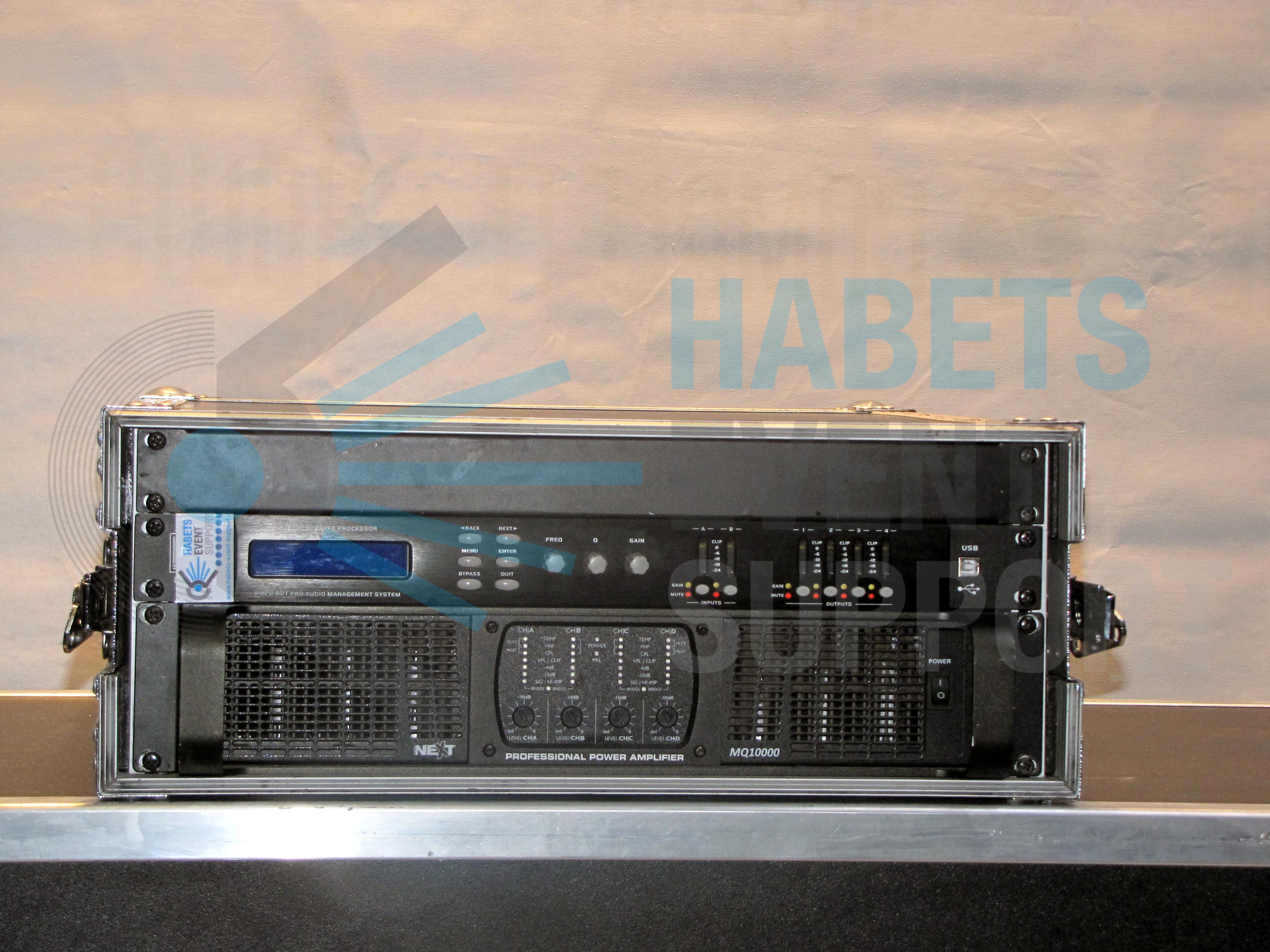AMP-RACK | NEXT pro audio | X-series - Habets Event Support